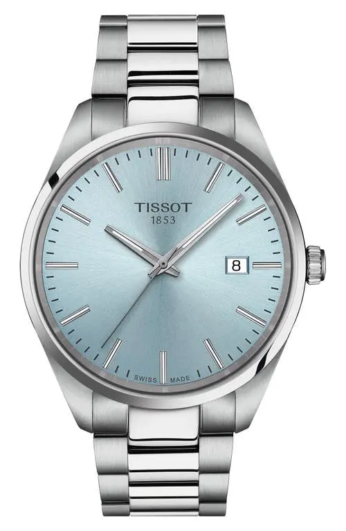 TISSOT Pr100 Quartz Bracelet Watch - Ice Blue