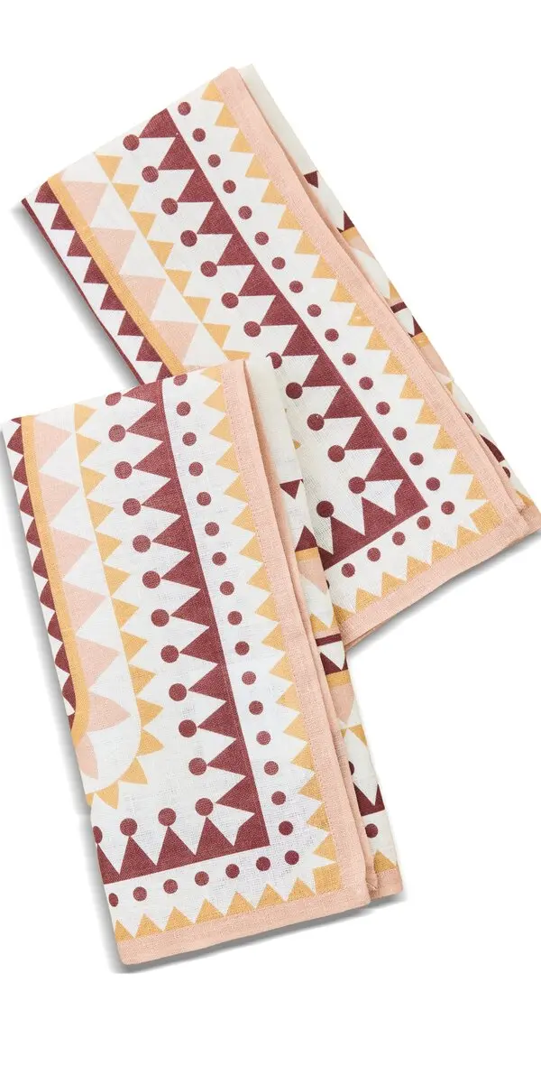 La DoubleJ Large Napkins Set Of 2 - Doric Placée