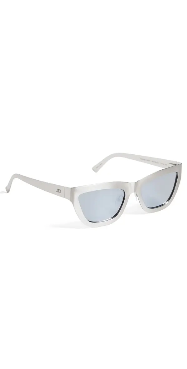 Jenny Bird Cateye Sunglasses In Silver - 70% Off | Editorialist display picture 2
