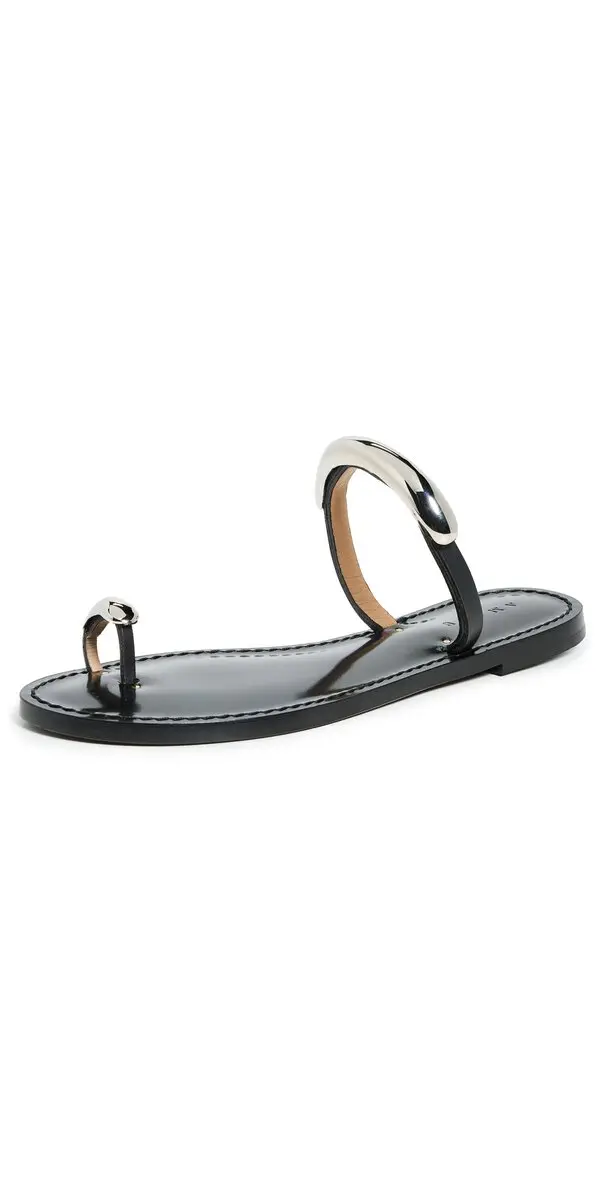 AMANU Sambaru Sandals - Black