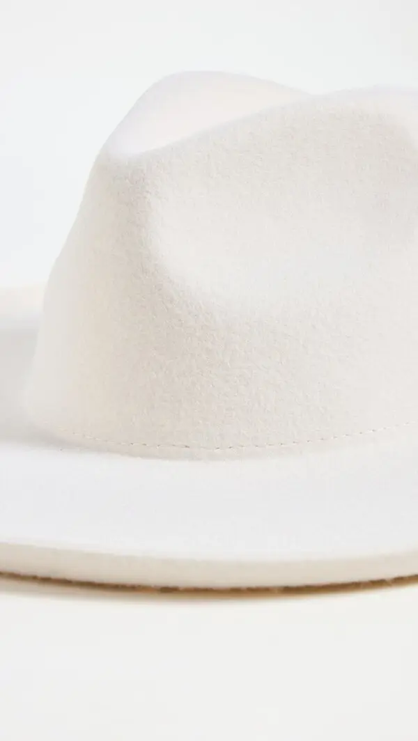 Lack Of Color The Melodic Fedora In Ivory - 40% Off  display picture 1