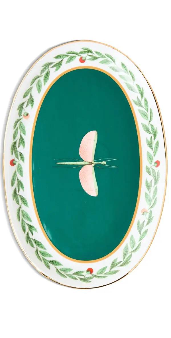 La DoubleJ Oval Platter - Libellula