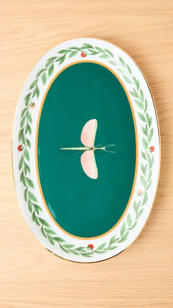 La DoubleJ Oval Platter - Libellula