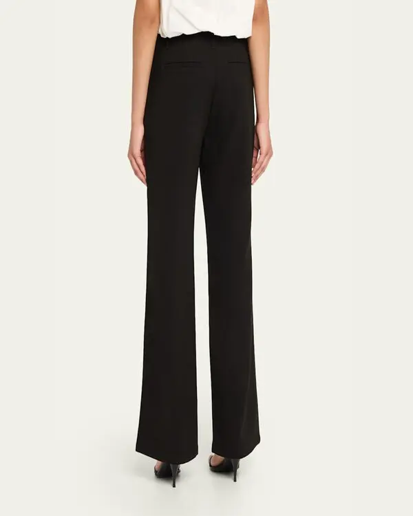 Simkhai Michelle Pintuck Cropped Pants