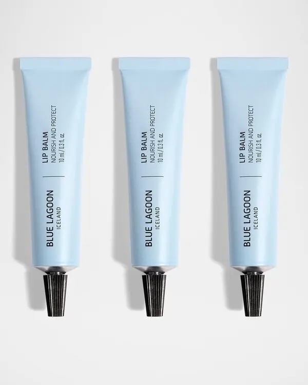 BLUE LAGOON SKINCARE Lip Balm Trio - One-color