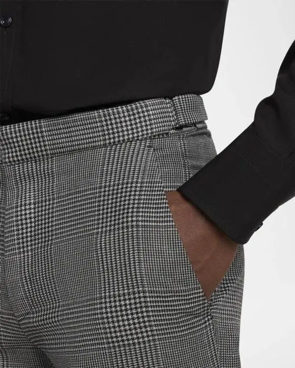 TOM FORD Dyllan Glen Check Trousers