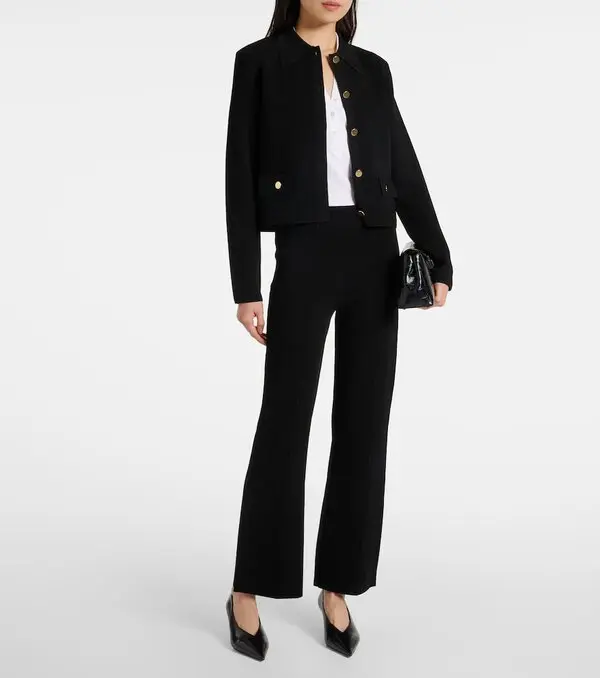 Veronica Beard High-rise Flared Pants