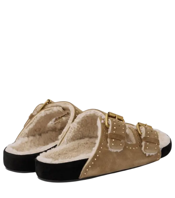Isabel Marant Étoile Lennyo Suede Slides