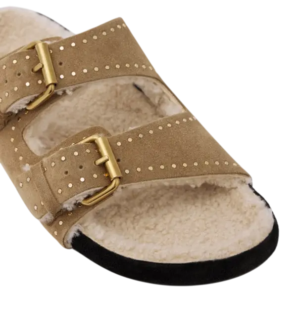 Isabel Marant Étoile Lennyo Suede Slides