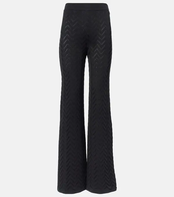 Missoni High-rise Wide-leg Pants