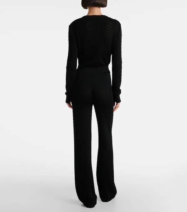 Missoni High-rise Wide-leg Pants