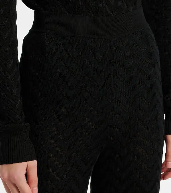 Missoni High-rise Wide-leg Pants