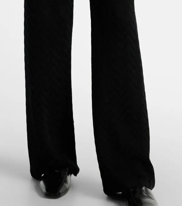 Missoni High-rise Wide-leg Pants