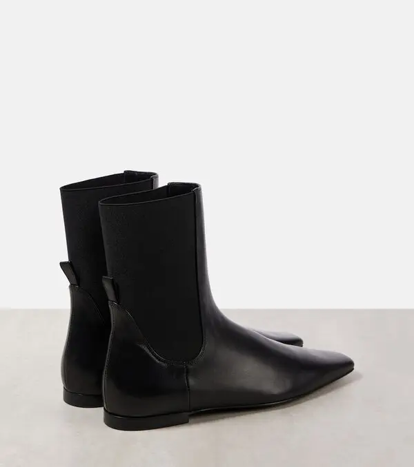 TOTEME Leather Chelsea Boots