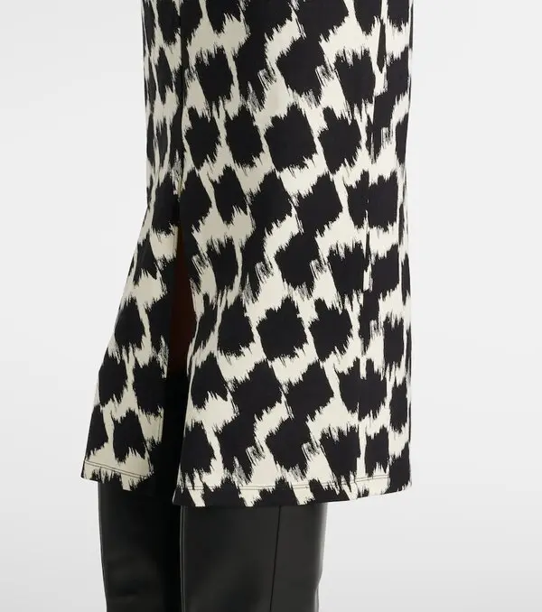 Diane Von Furstenberg Libra Printed Midi Dress