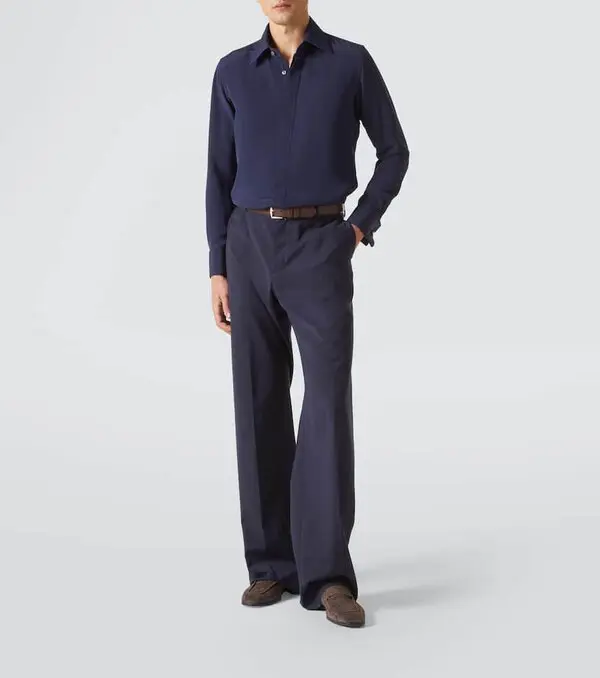 Thom Sweeney Silk Shirt