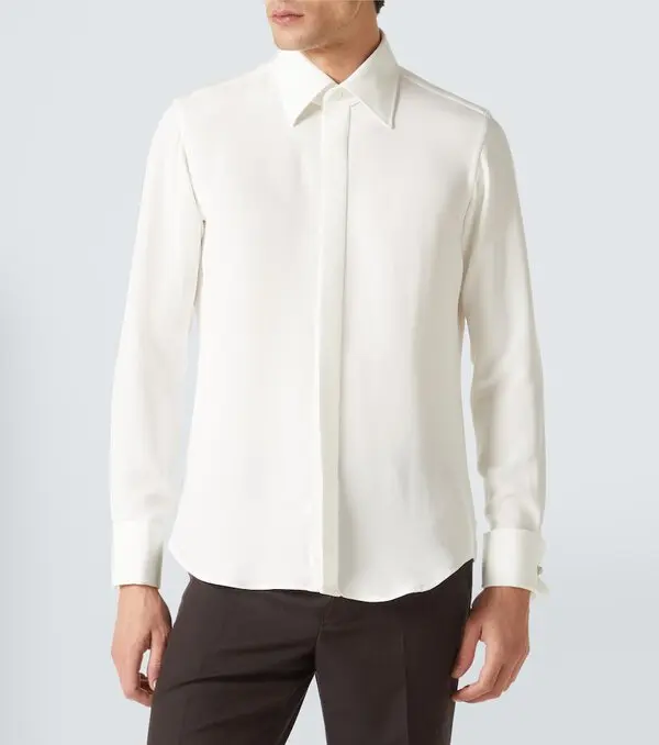 Thom Sweeney Silk Shirt
