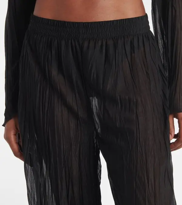 Jade Swim Amaya Wide-leg Pants - Black