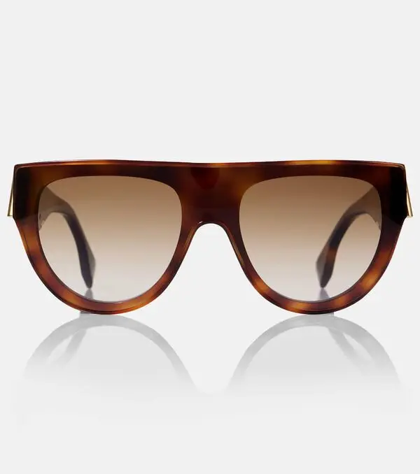 Fendi Flat-top Sunglasses - Brown