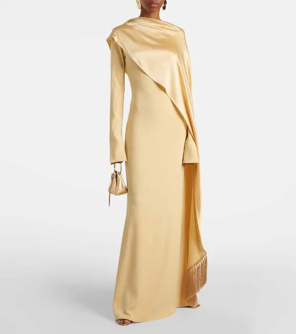 TALLER MARMO Mounia Gown - Yellow
