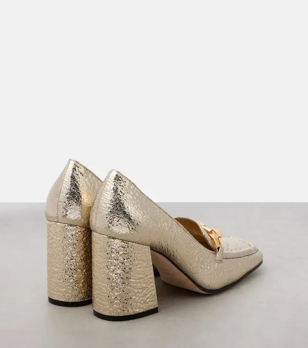 JIMMY CHOO Diamond Tilda 80 Loafer Pumps