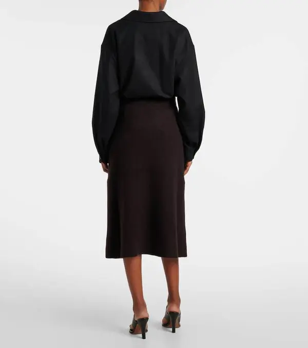 THE ROW Ivanka Midi Skirt