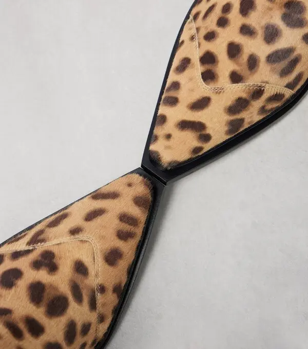 JIMMY CHOO Cece 60 Leopard-print Ankle Boots - Brown