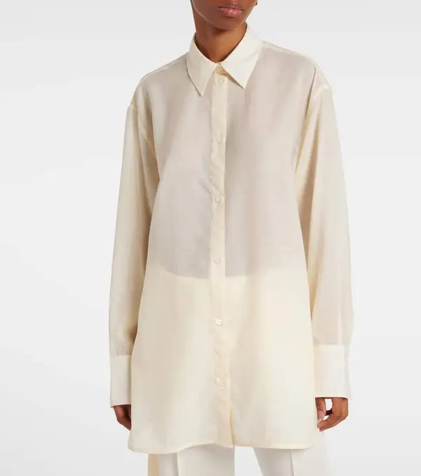 TOTEME Sheer Wool Shirt