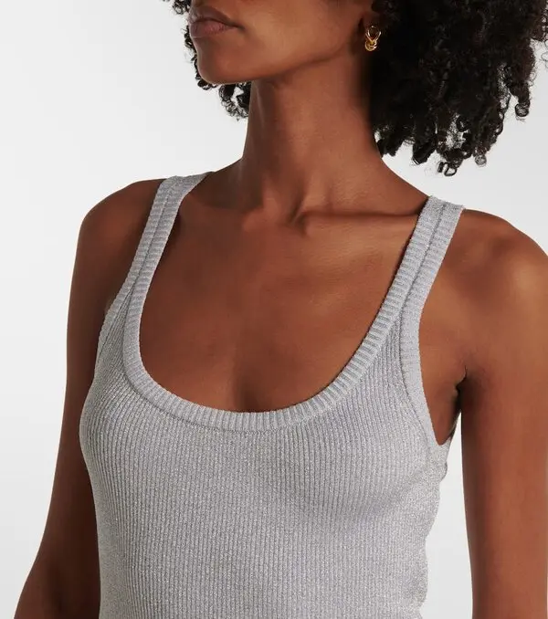 Missoni Lamé Tank Top - Silver