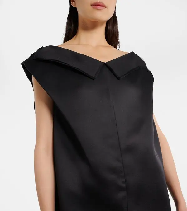 Khaite Selwyn Maxi Dress - Black