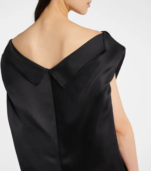 Khaite Selwyn Maxi Dress - Black