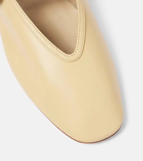 Le Monde Beryl Stella Leather Ballet Flats