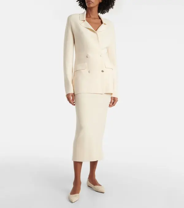 Gabriela Hearst Circe Pencil Skirt