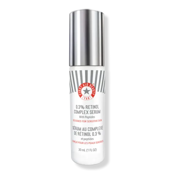 FIRST AID BEAUTY 0.3% Retinol Complex Face Serum With Peptides - One-color