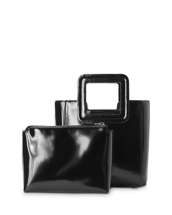 Staud Mini Shirley Leather Handbag