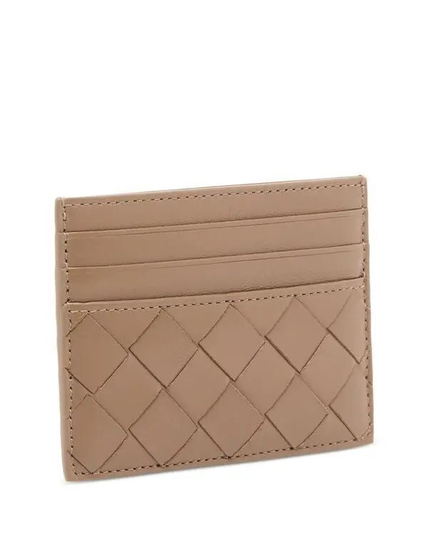 Bottega Veneta Intrecciato Leather Zip Card Case