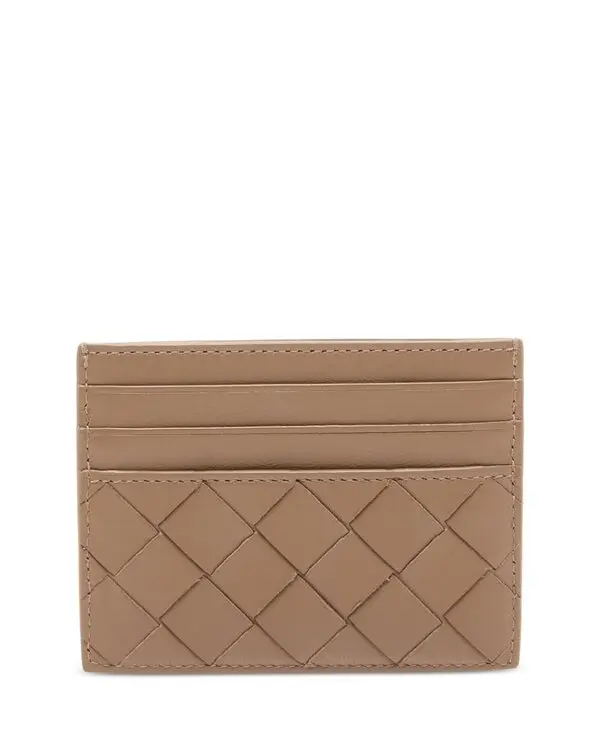Bottega Veneta Intrecciato Leather Zip Card Case