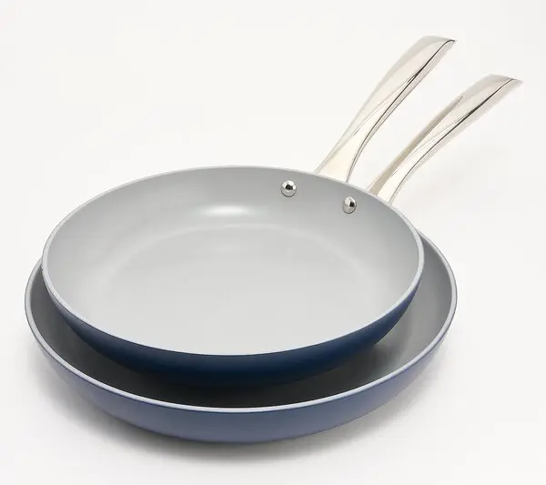 TECHNIQUE As Is Hard Anodized Nonstick 2pc. 9.5' & 11' Pans