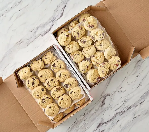 DAVID'S COOKIES 60 Pc Preformed Cookie Dough