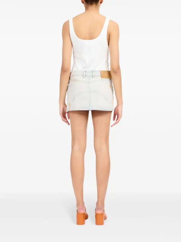 MAISON MARGIELA Logo-patch Mini Skirt