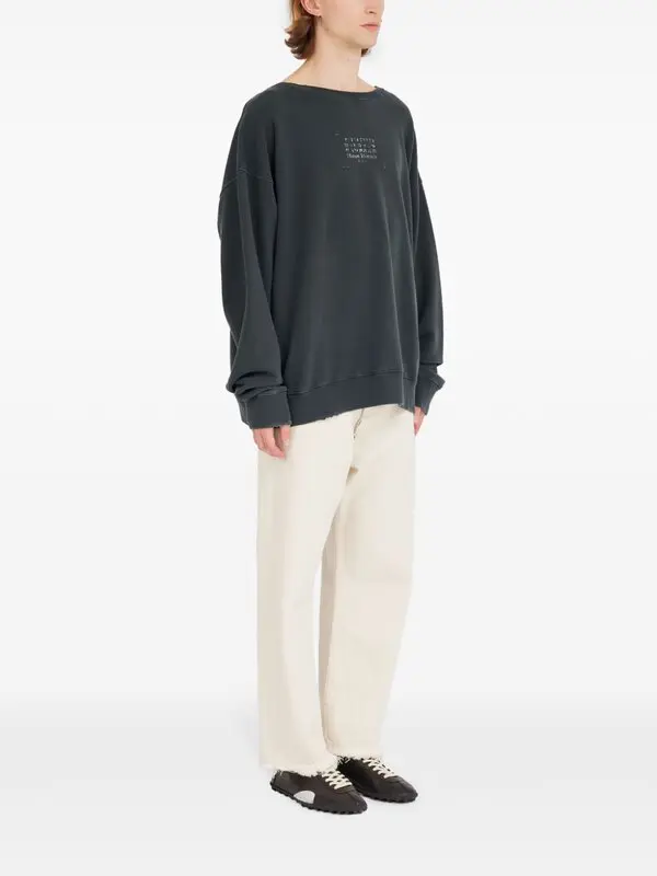 MAISON MARGIELA Numbers Motif Sweater - Black