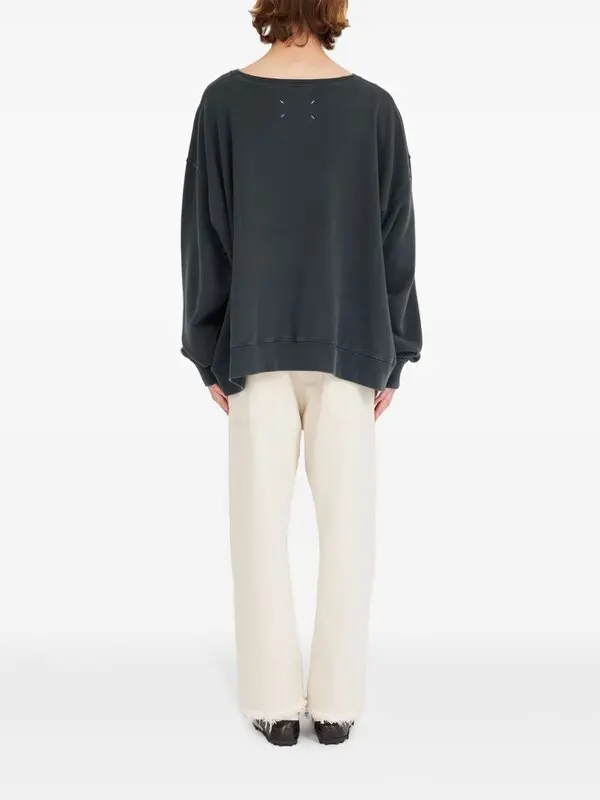 MAISON MARGIELA Numbers Motif Sweater - Black