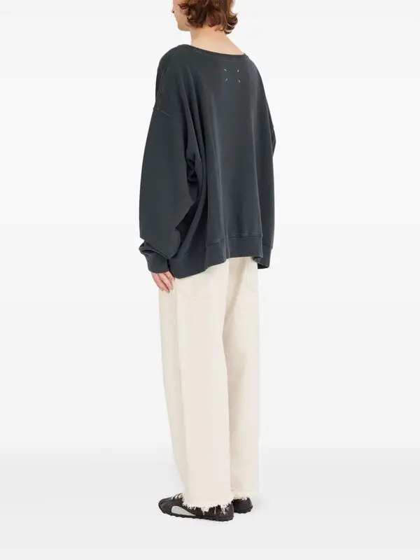 MAISON MARGIELA Numbers Motif Sweater - Black