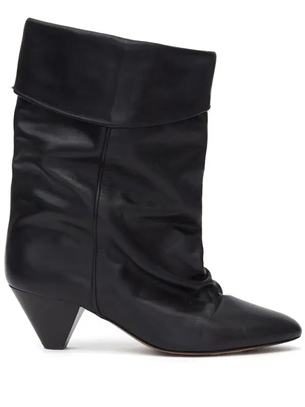 Isabel Marant Étoile Dalby Slouchy Leather Boots