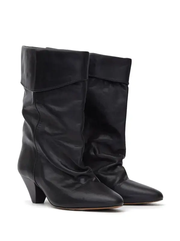 Isabel Marant Étoile Dalby Slouchy Leather Boots