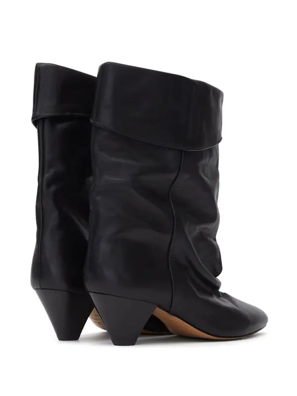 Isabel Marant Étoile Dalby Slouchy Leather Boots