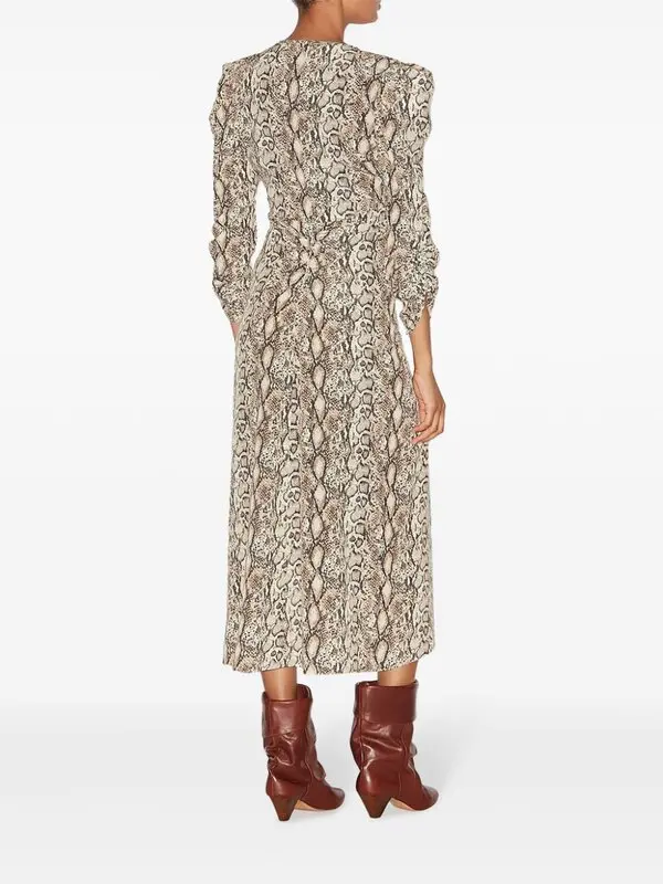 Isabel Marant Étoile Albini Midi Dress - Neutrals