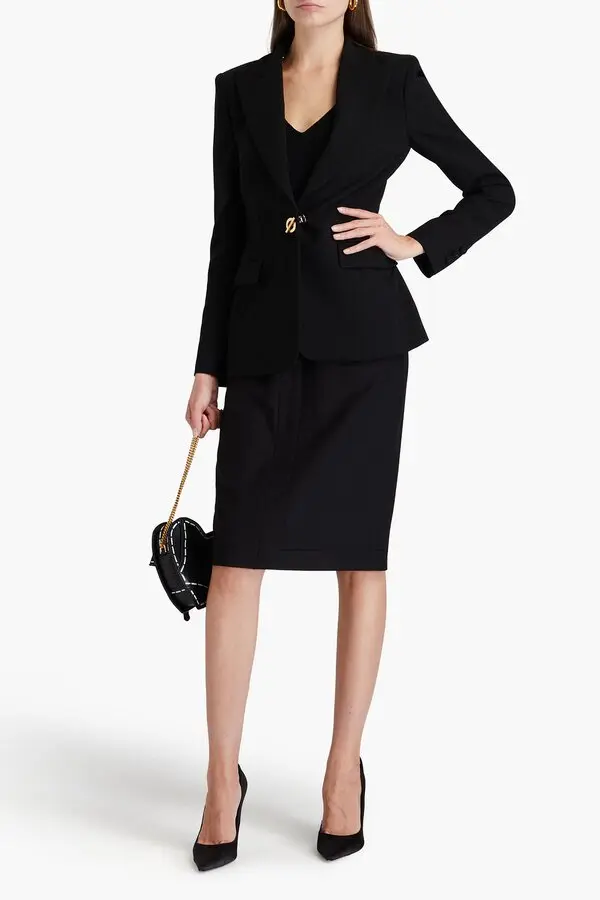 Moschino Crepe Blazer
