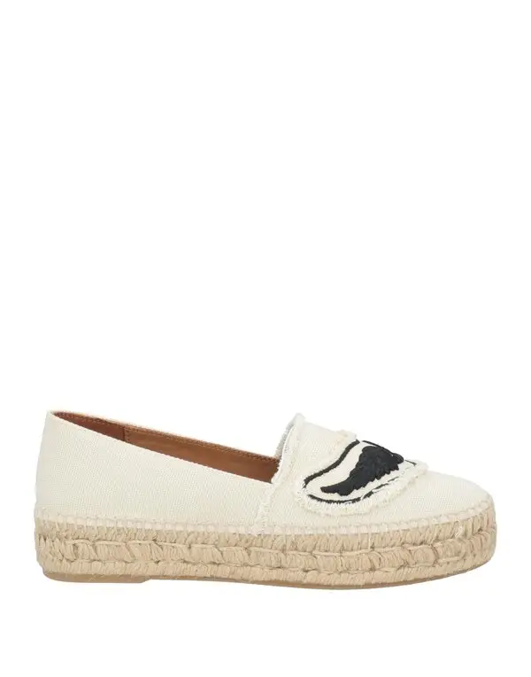 Zadig&Voltaire Textile Espadrilles - Ivory
