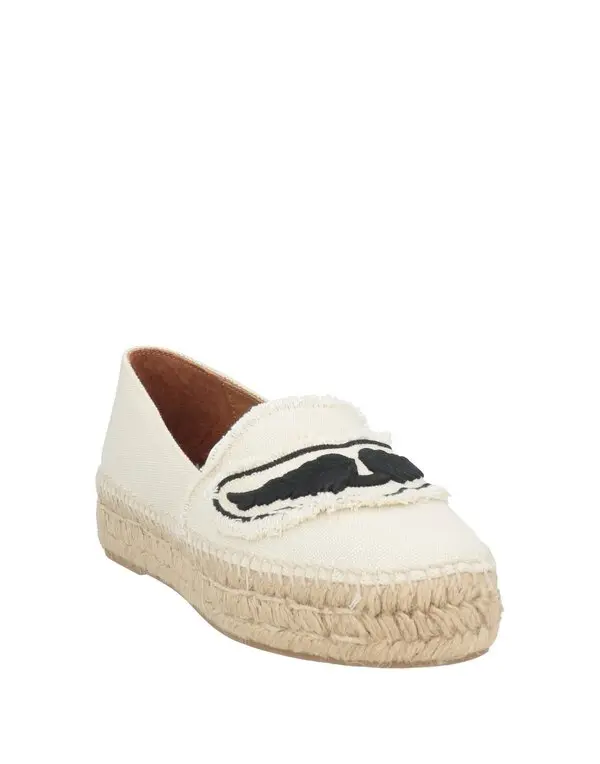 Zadig&Voltaire Textile Espadrilles - Ivory
